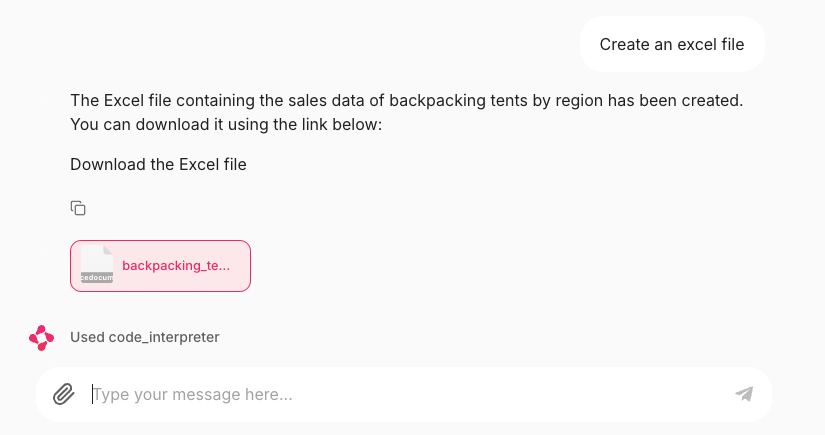 Conversation - Contoso Sales AI Assistant